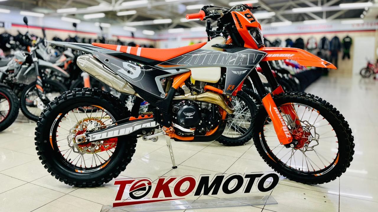 Мотоцикл кроссовый ZUUMAV K9NC300 Оранжевый