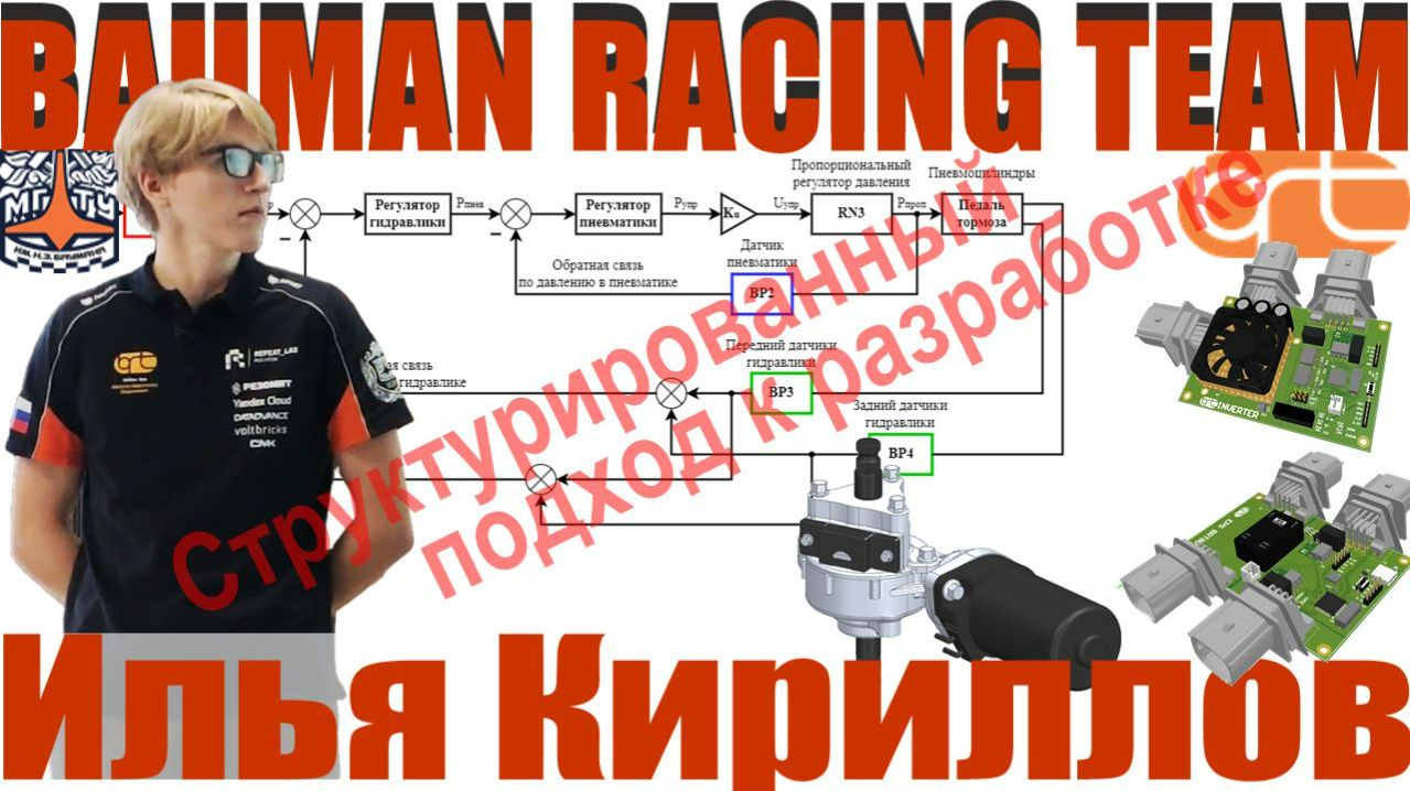 Структурированный подход к разработке САУ | И.Кириллов, Bauman Racing Team (Осенняя школа ФС 2025)