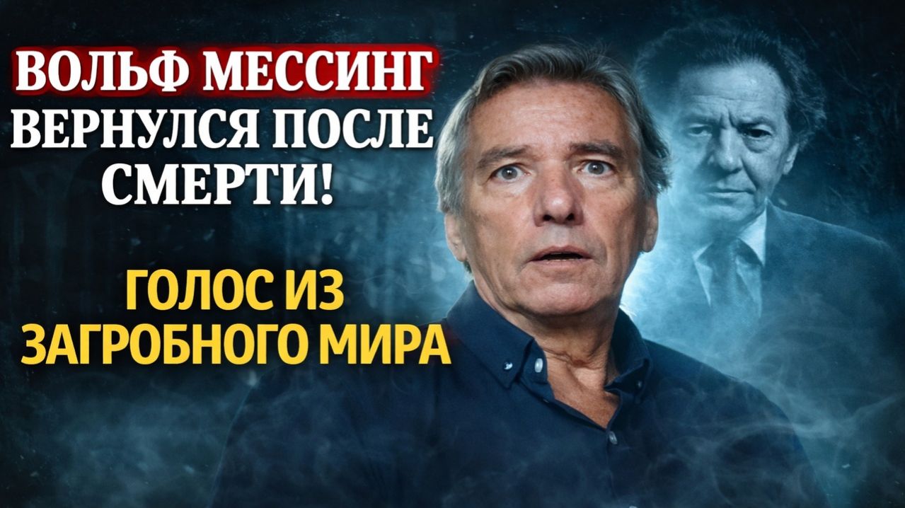ВОЛЬФ МЕССИНГ ВЕРНУЛСЯ ПОСЛЕ СМЕРТИ! ГОЛОС ИЗ ЗАГРОБНОГО МИРА. НЕ СМОТРИТЕ НОЧЬЮ! Мистика.
