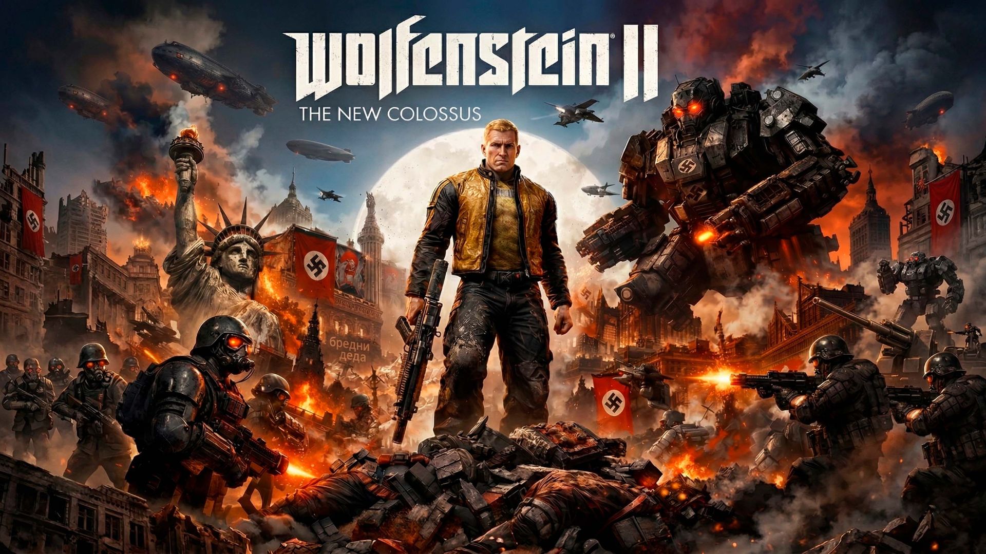Wolfenstein: The New Colossus - Песок, радикулит и два дробовика