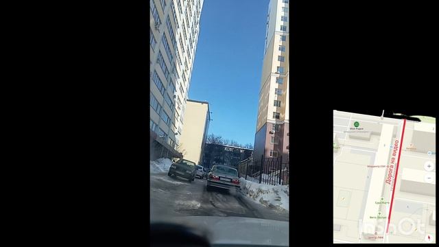 Проехать - целый квест, в городе Пенза, 3-й Проезд Рахманинова, 07.03.2026г.