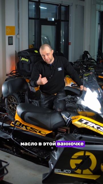 Плановое ТО для электро снегохода