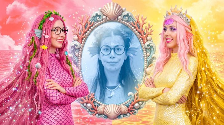 Хорошие vs плохие русалки 🧜Преображение до неузнаваемости