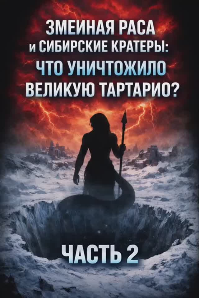 Змеиная раса и сибирские кратеры : что уничтожило великую Тартарию ? Часть 2/2