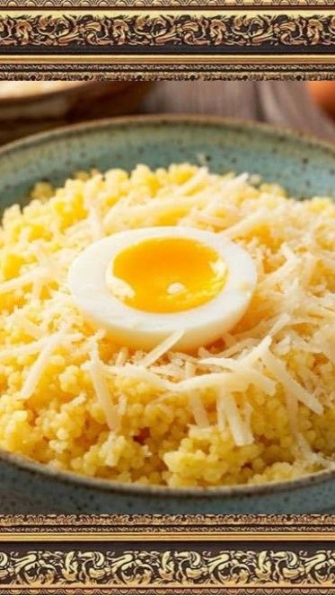 Пшённая каша с сыром