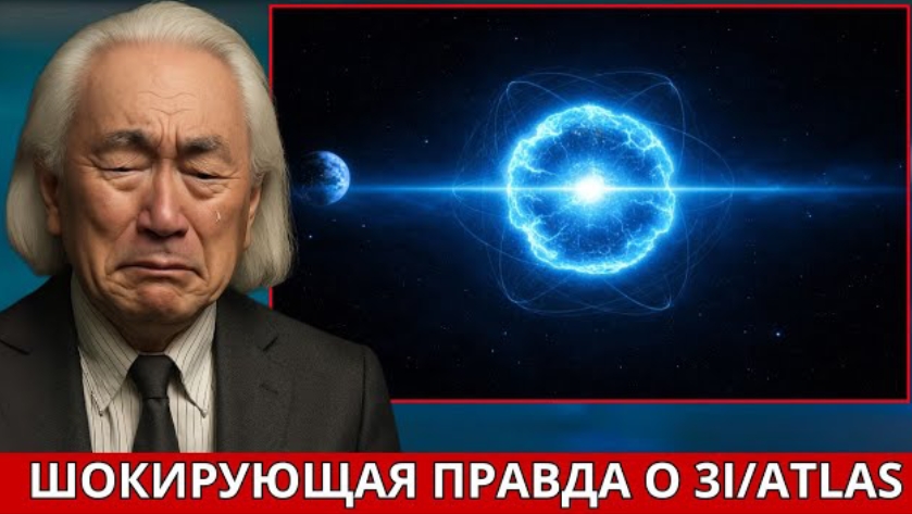 ПРАВДА ВЫХОДИТ НАРУЖУ: Что на самом деле представляет собой 3I/ATLAS — прямая аналитика Митио Каку