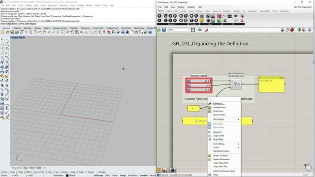 Grasshopper 101_ Organization _ #03 The Panel