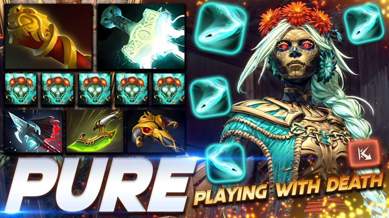 Pure Muerta — профессиональный геймплей в Dota 2 [Смотри и учись]