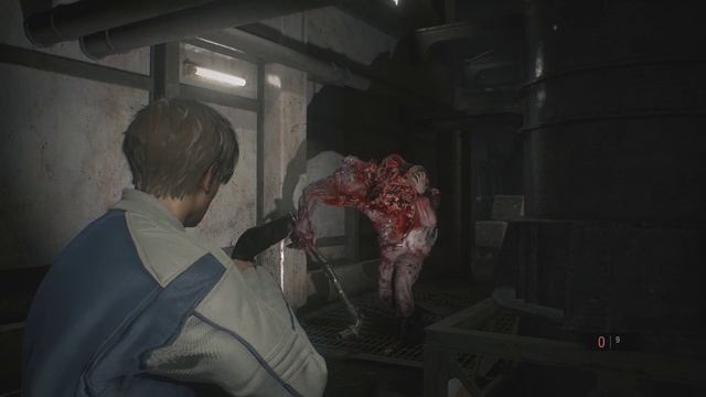 RESIDENT EVIL 2 Remake Второй Сценария Леон Подземный Гараж #3