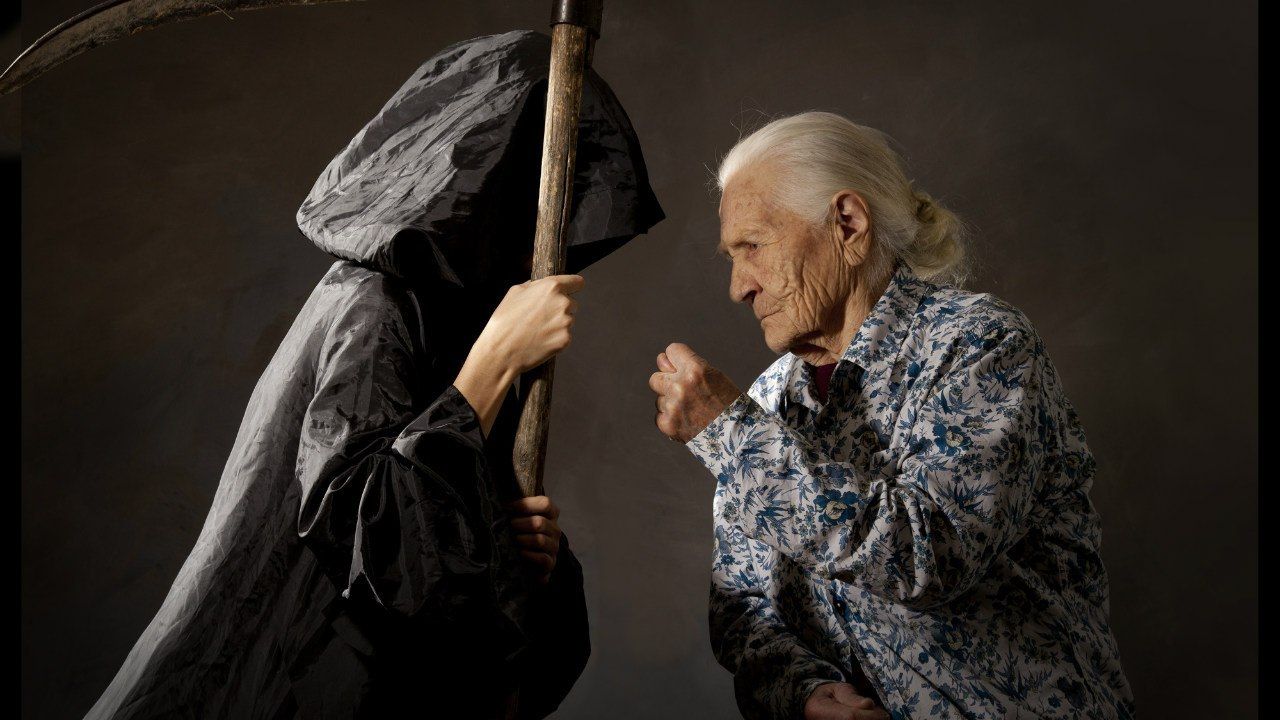 История для души " У старухи с косой выходной "