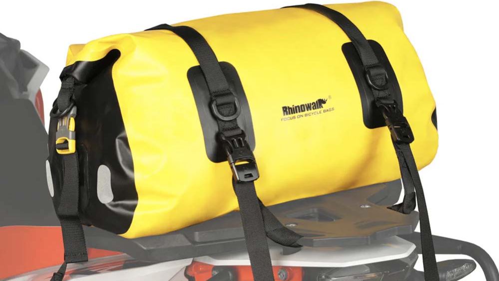 RhinoWalk RK19660Y Гермосумка (баул) 20L желтая с возможностью крепления на мотоцикл