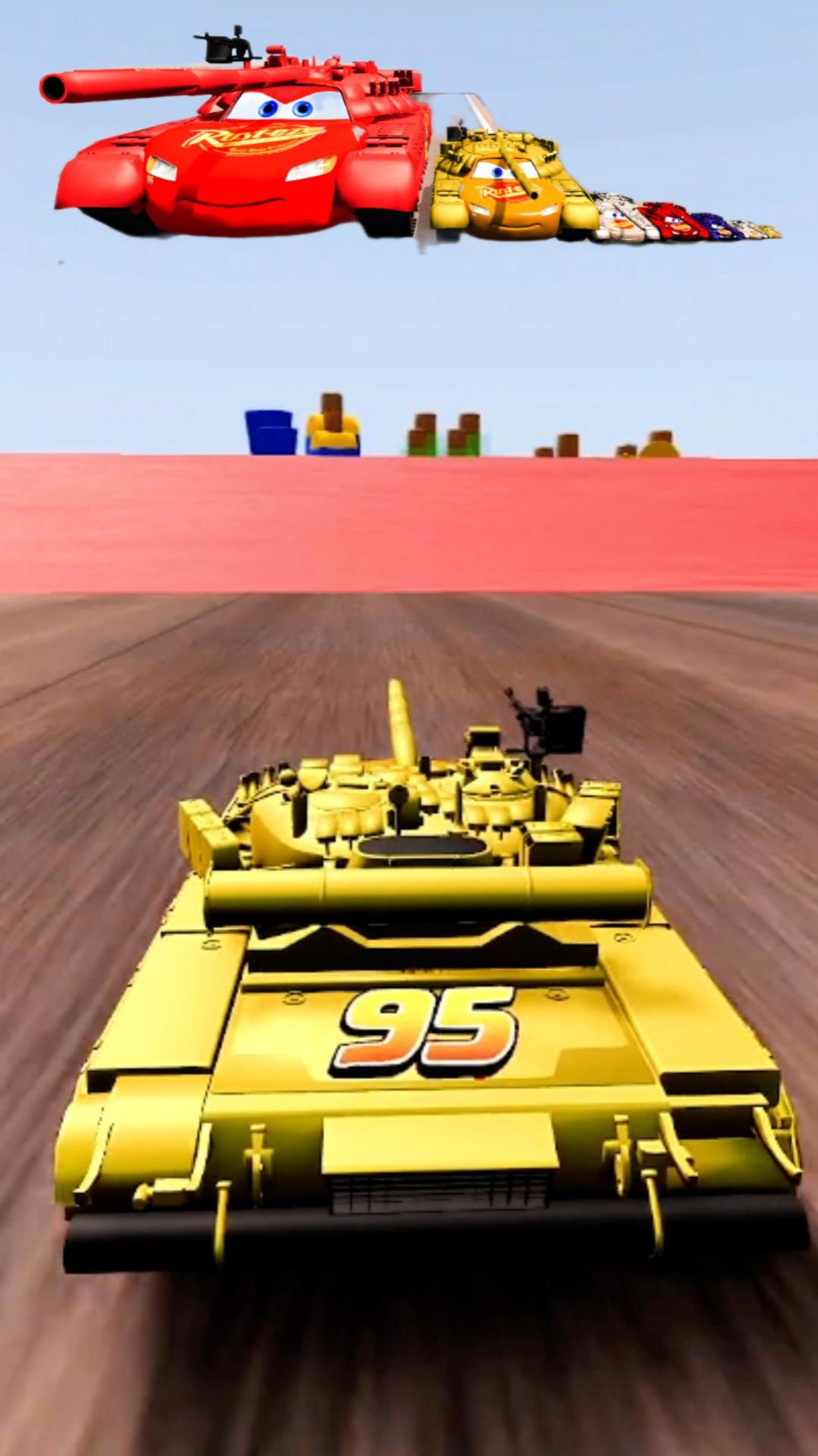 БОЛЬШОЙ И МАЛЕНЬКИЙ ТАНК