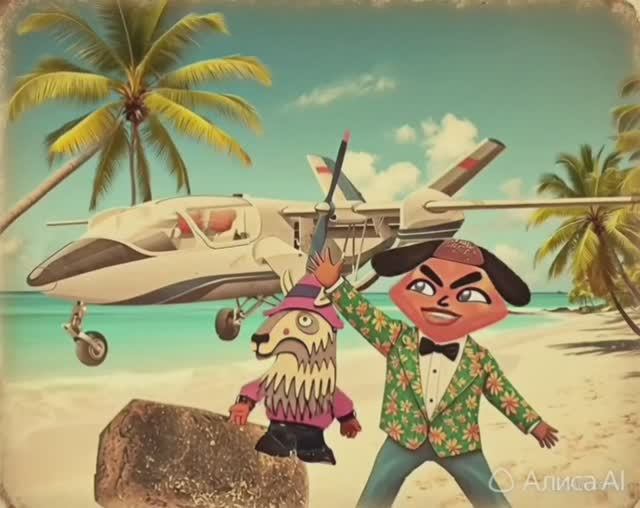 Трибуляш на острове