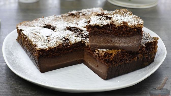 "УМНОЕ" ШОКОЛАДНОЕ ПИРОЖНОЕ