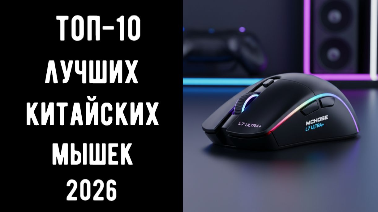 🔝 ТОП-10 лучших мышек 2026 🖱️ Какая мышка лучше и где купить? 💰 Китай рулит!!!