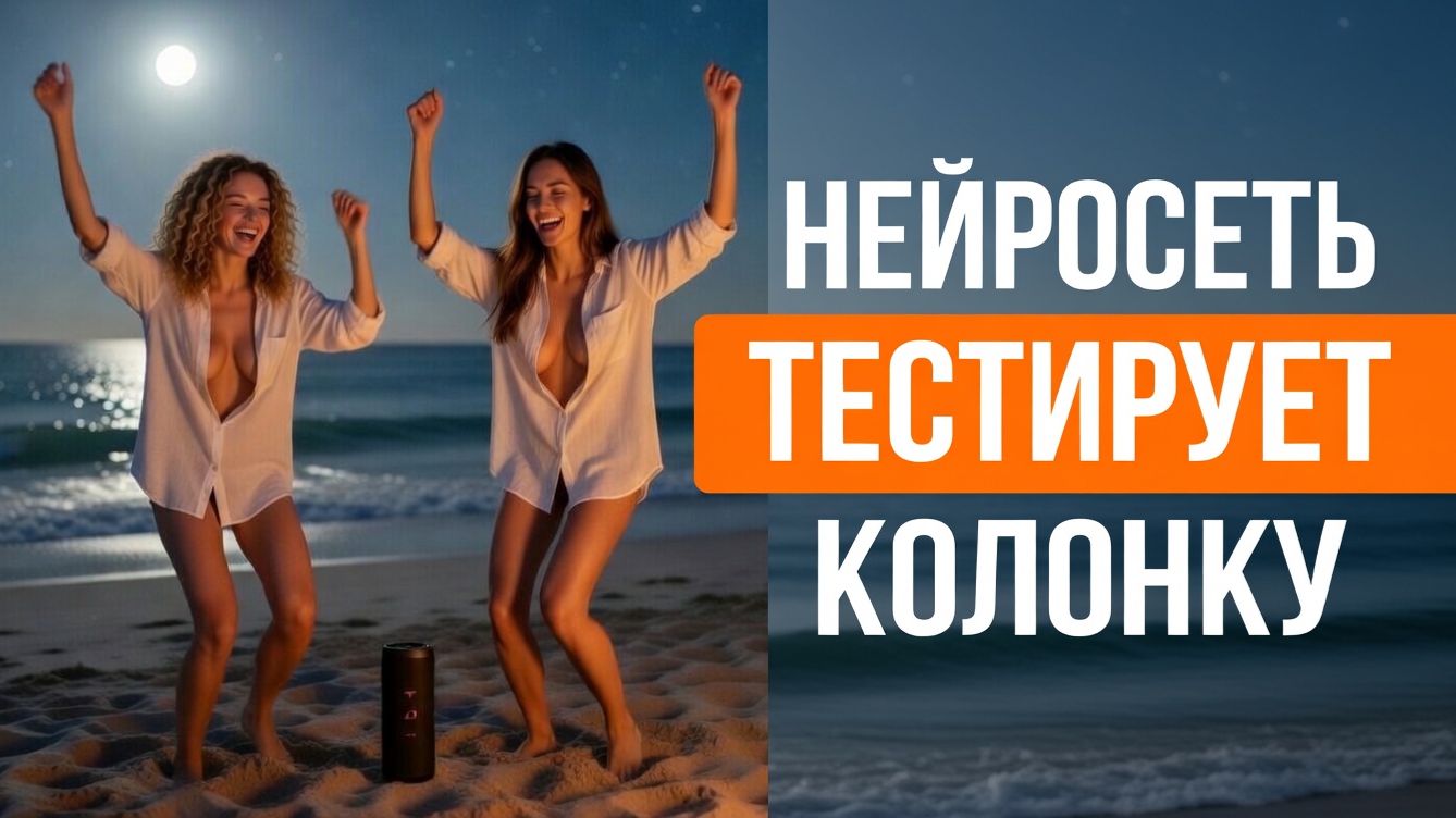 DL Audio Barracuda Portable — тест колонки: вода, песок и нейросеть