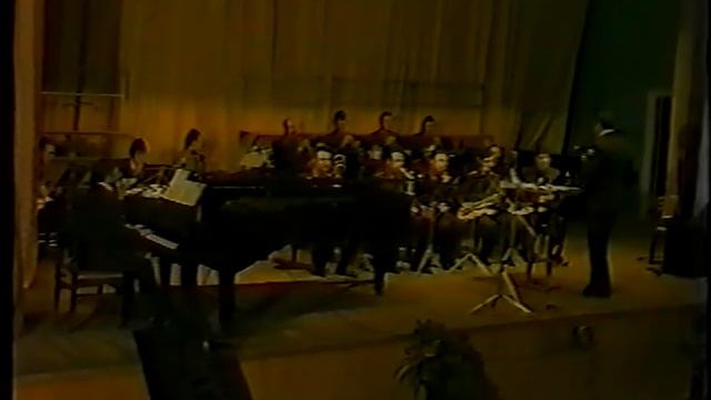 1996 г. Оркестр Тверского суворовского училища. Начальник оркестра майор Ваш Василий Михайлович.