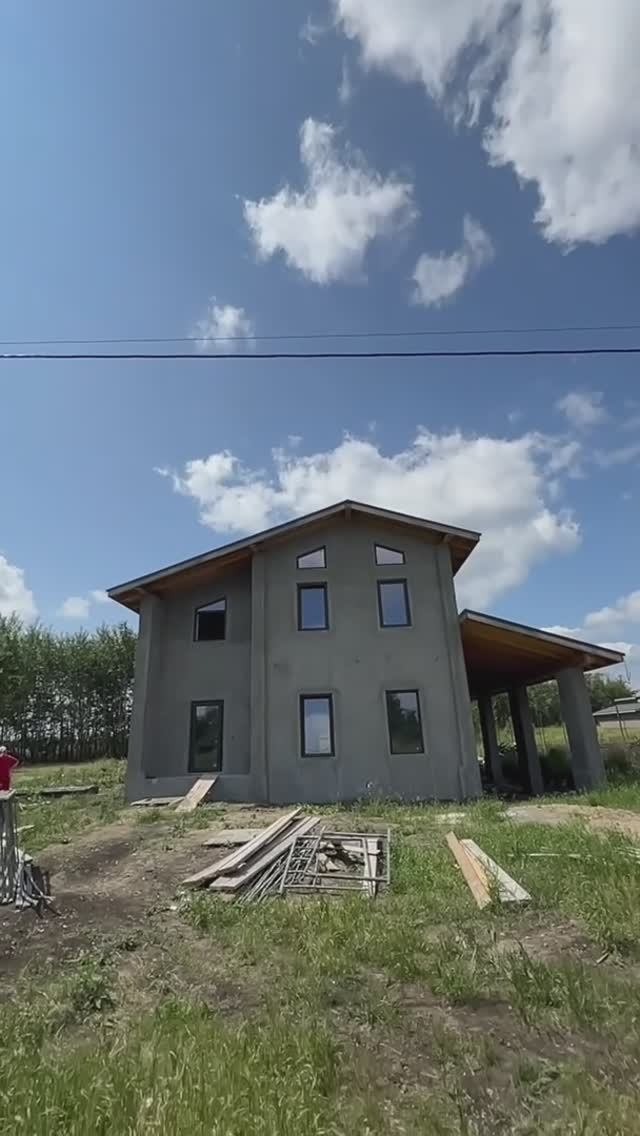 Можно ли из арболита построить двухэтажный дом?