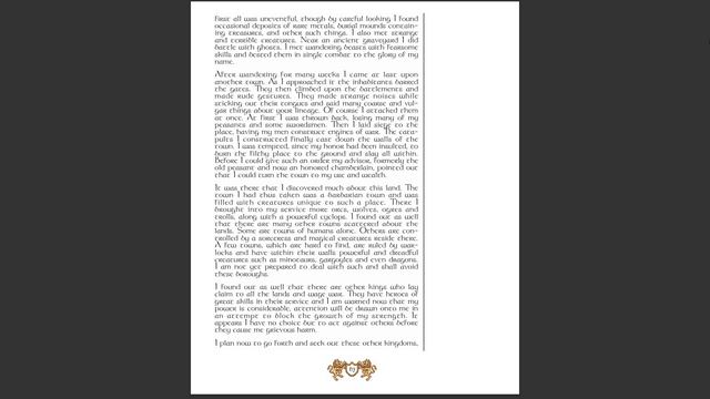 Heroes Of Might And Magic 1(История игровая на английском)