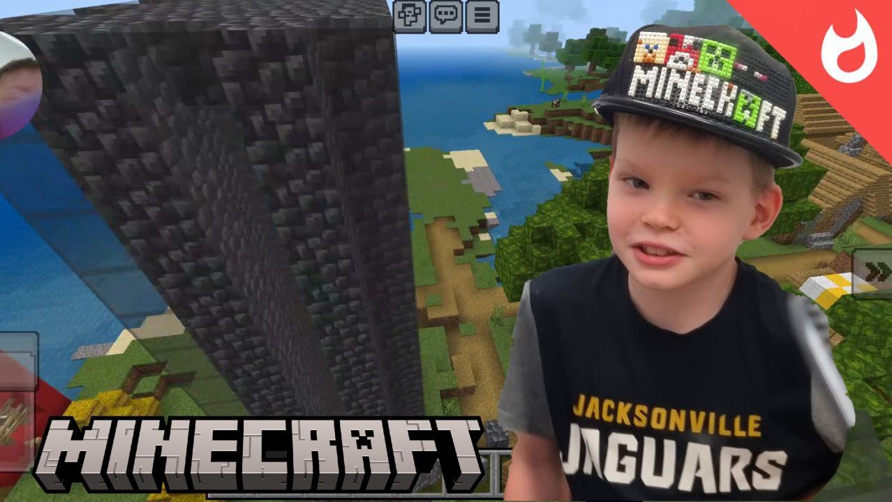 ЖД станция и небоскрёб в майнкрафт большая стройка