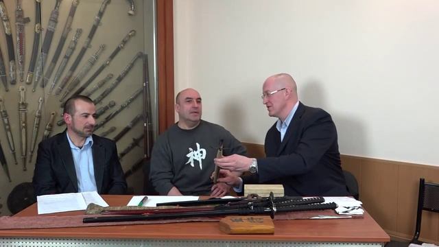 1 часть Круглый стол о японском холодном оружии - Камил Хайдаков, Василий Иванов, Сергей Поликарпов