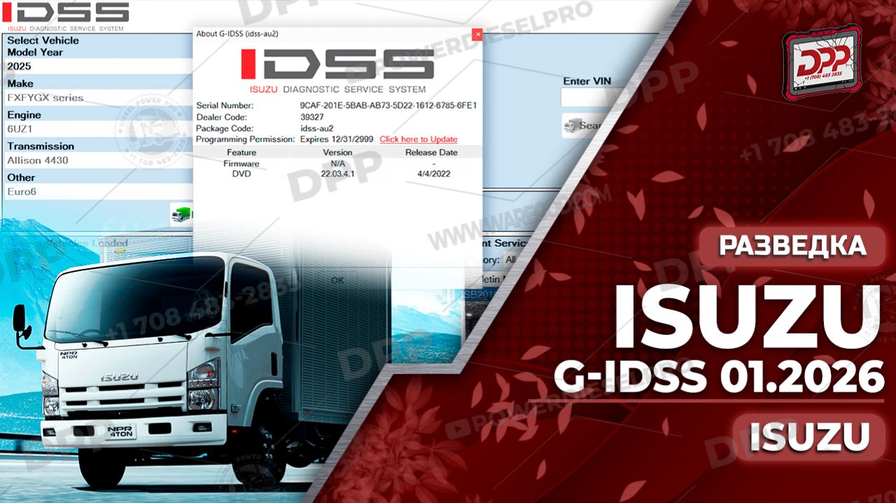EXPLORING ISUZU G-IDSS 01.2026 ON DIESEL POWER PRO