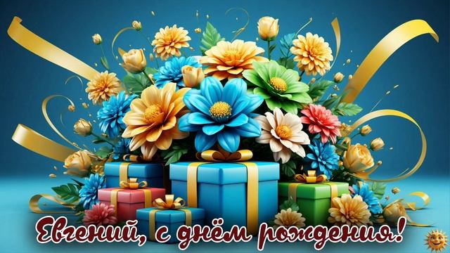 Евгений с днём рождения