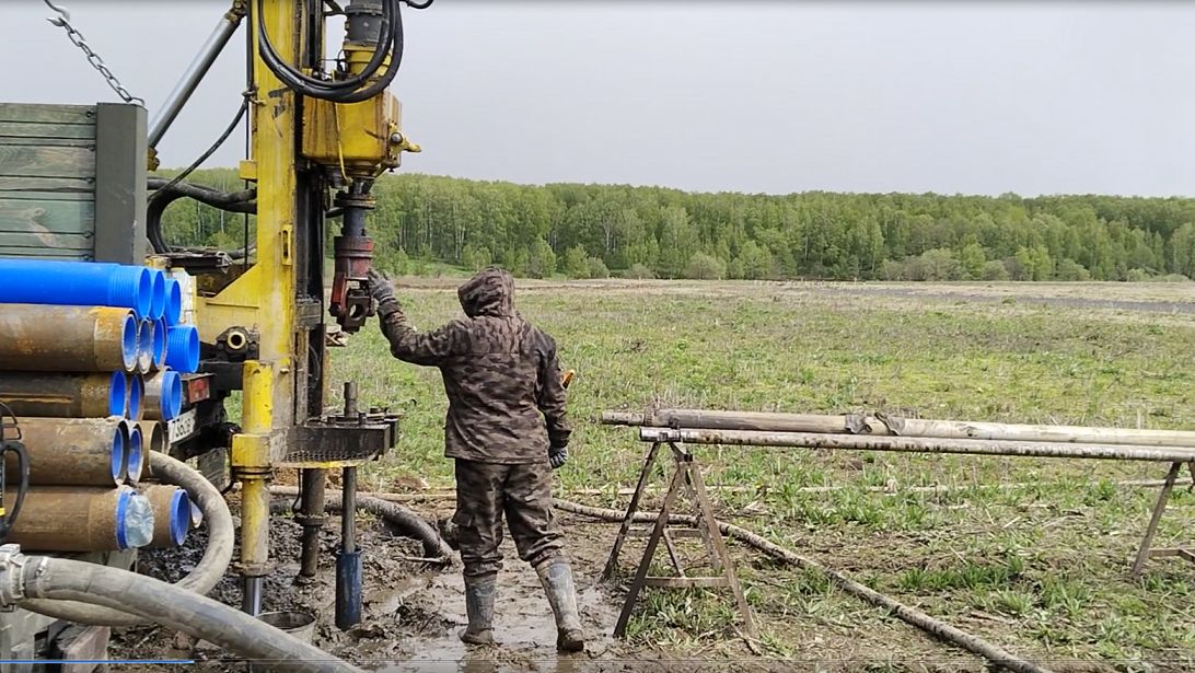 Бурение и обустройство скважины за 1 день в КП.Бунино Домодедово