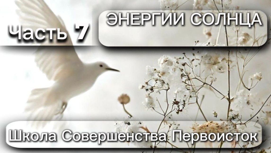 БАЗОВЫЙ КУРС. ЭНЕРГИИ СОЛНЦА. Часть 7