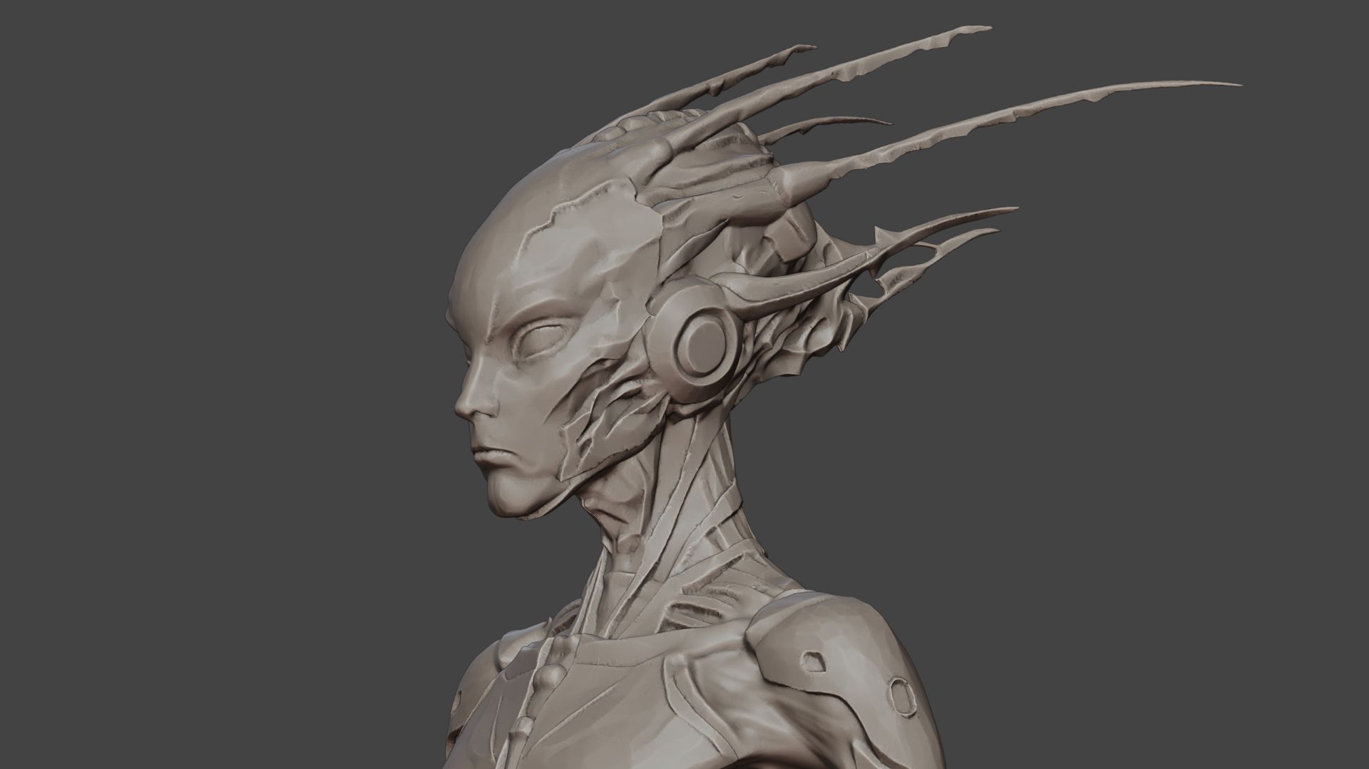 Сегментирование 3D модели в Blender 3D с помощью плагина Carver