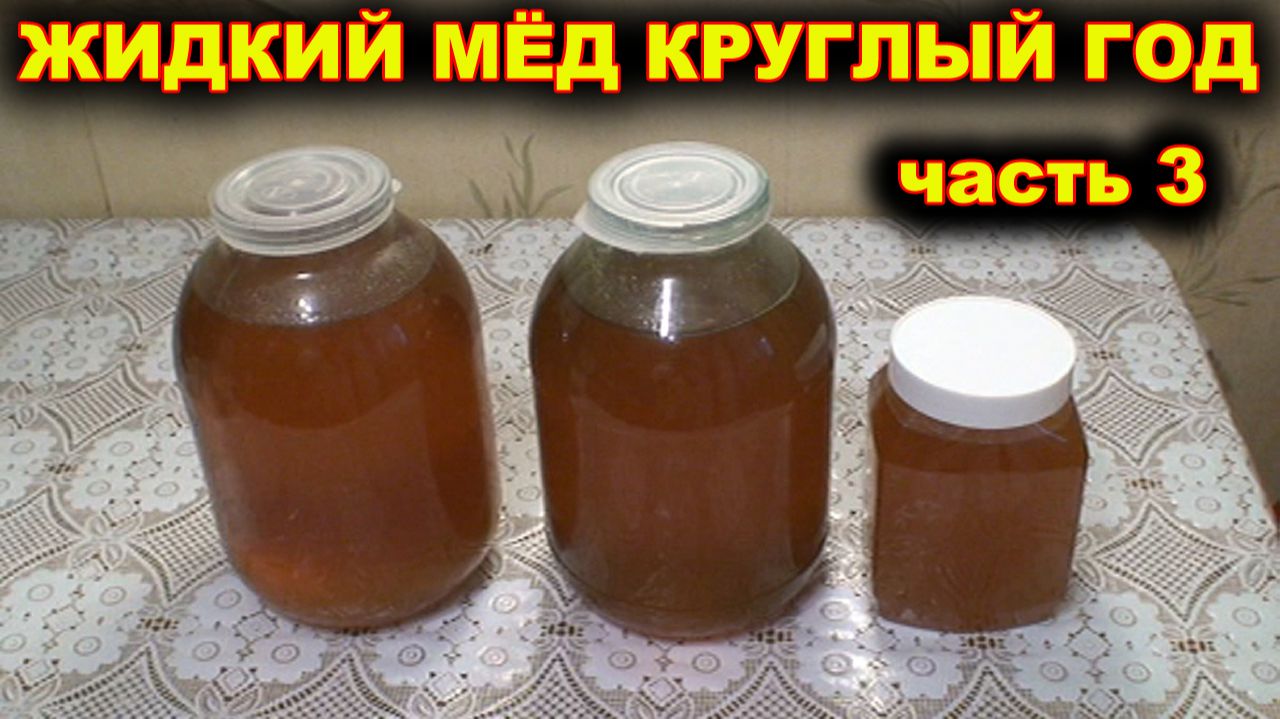 Жидкий мёд круглый год. часть 3.