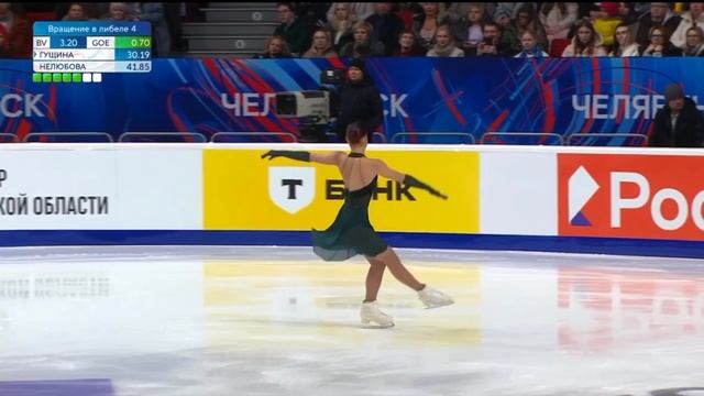 Ксения Гущина. Короткая программа на Финале Гран-При России 06.03.2026