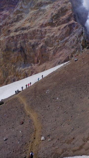 Мутновский вулкан Камчатки