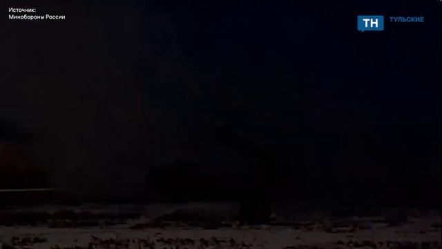 Тульский расчёт РСЗО «Торнадо-С» группировки «Запад» нанес точный удар по скрытому объект