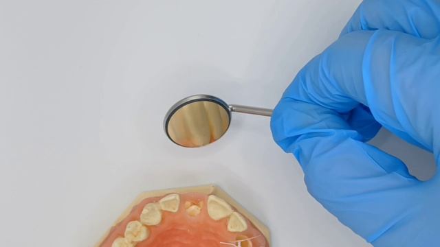 Стоматологическое зеркало с увеличением TOPvision FS Rhodium Hahnenkratt