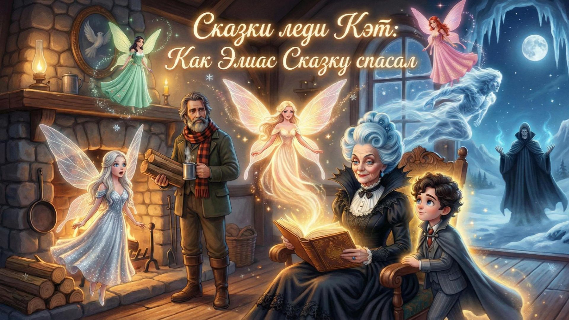 Как Элиас сказку спасал|ЧитаетАвтор-Ольга Павлова|Видео-Миша Биркин|Ночь распахнёт вам в сказку двер