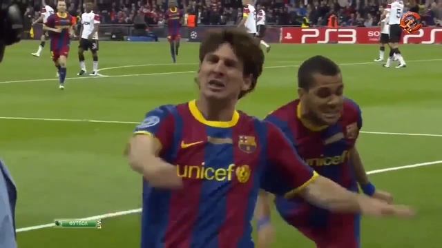 Финал лиги чемпионов УЕФА 2011 год. Барселона - Манчестер Юнайтед.
