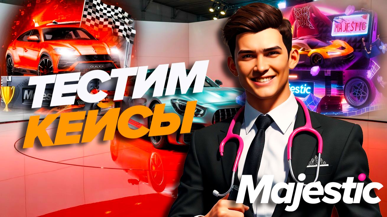 GTA5 MAJESTIC RP ТЕСТ КЕЙСОВ ПРЕМИУМ ВЕСНА 2026