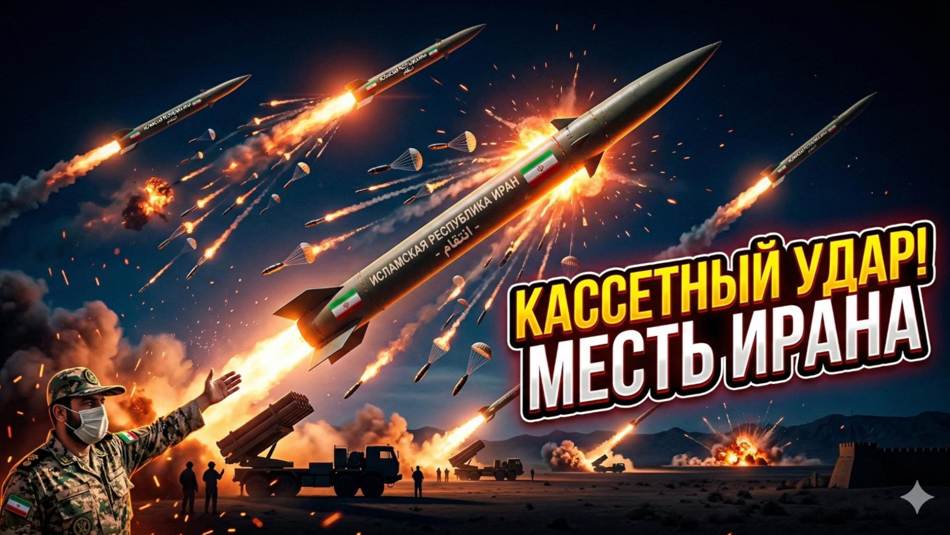 🚨 Ларри Джонсон: "Небо в огне" - Иран обрушил ракетный град на противника