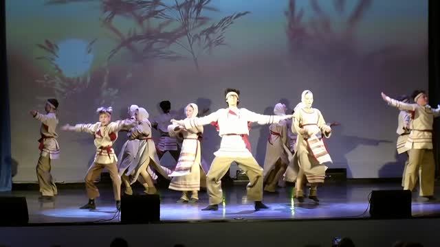 Народная стилизация танец "Русь"