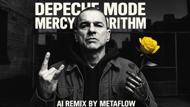 [Album]  Mercy Algorithm - Depeche Mode Inspired Dark Electronic Darkwave AI Mix  Electro 90s 2000s