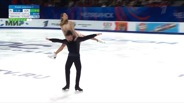 Василиса Кагановская и Максим Некрасов. Произвольный Танец на Финале Гран-При России 08.03.2026