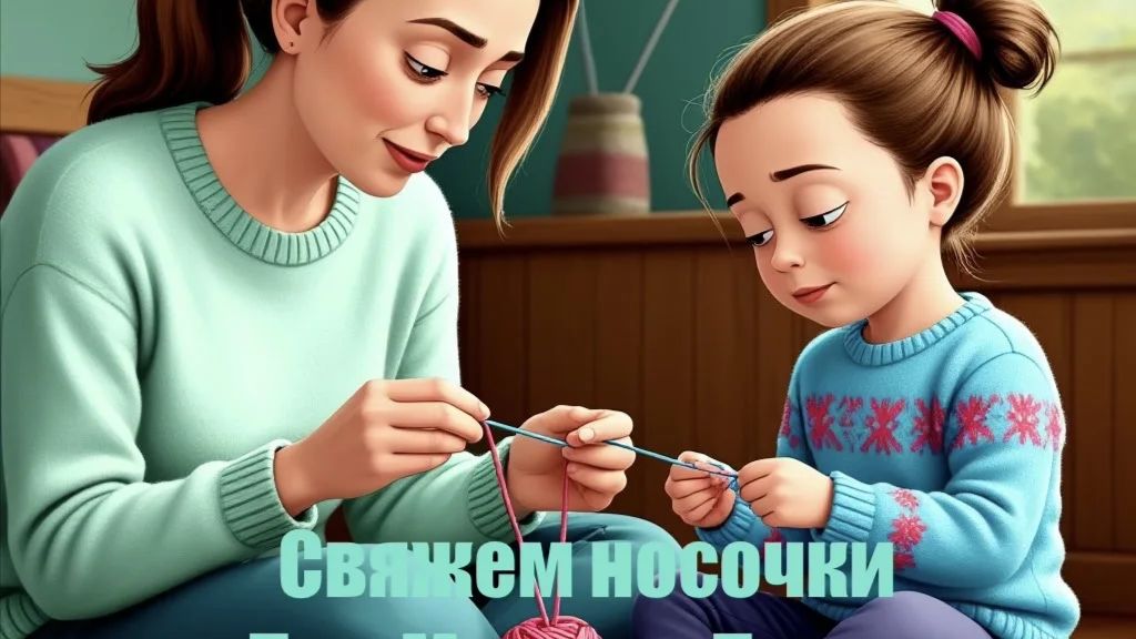 СП Свяжем носочки для Мамы и Дочки. Сезон №3 Отчёт №2
