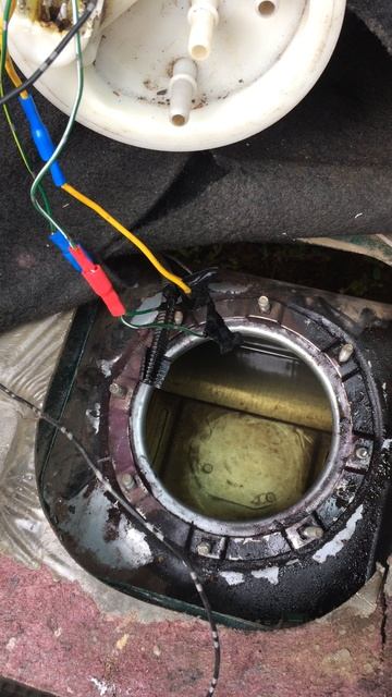 Уаз Патриот. Бензобак после чистки