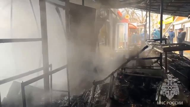 Пожар город Астрахань 10.03.2026 год.