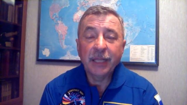 2021. Поздравляет Герой России – космонавт России 86 Лазуткин Александр Иванович