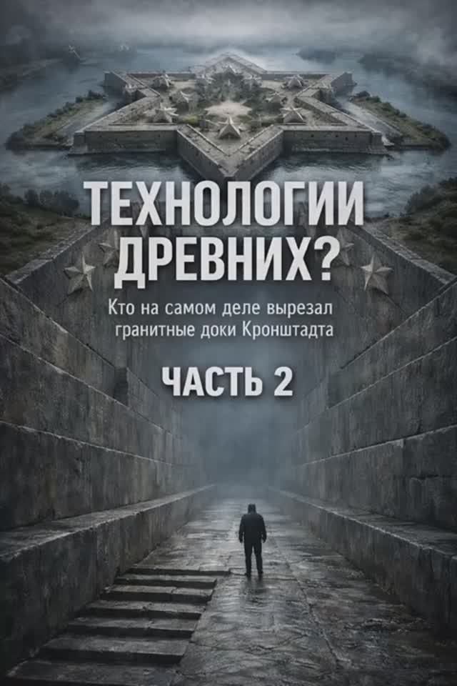 Технологии древних ? Кто на самом деле вырезал гранитные доки Кронштадта ? Часть 2/2