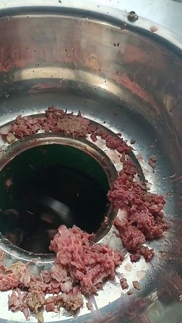 Промышленная мясорубка MS62 GRINGO повторное измельчение мясокостного фарша