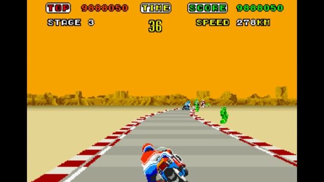 прохождение Hang-On (ARCADE)