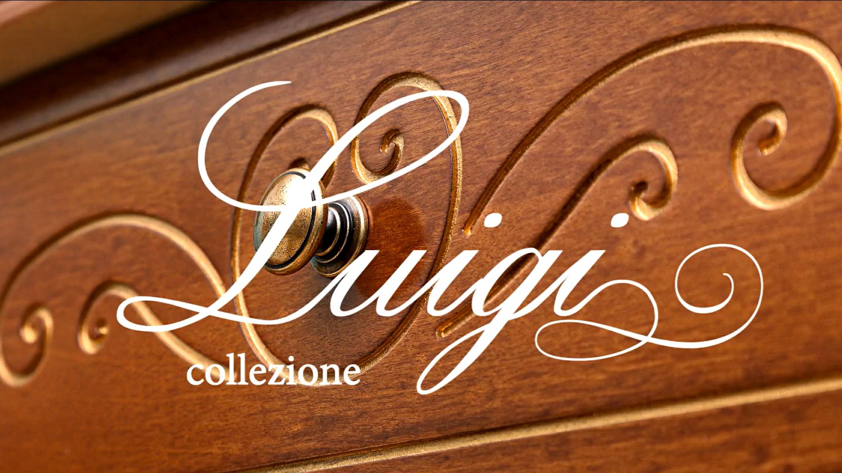 Коллекция классической мебели для спальни Луиджи орех